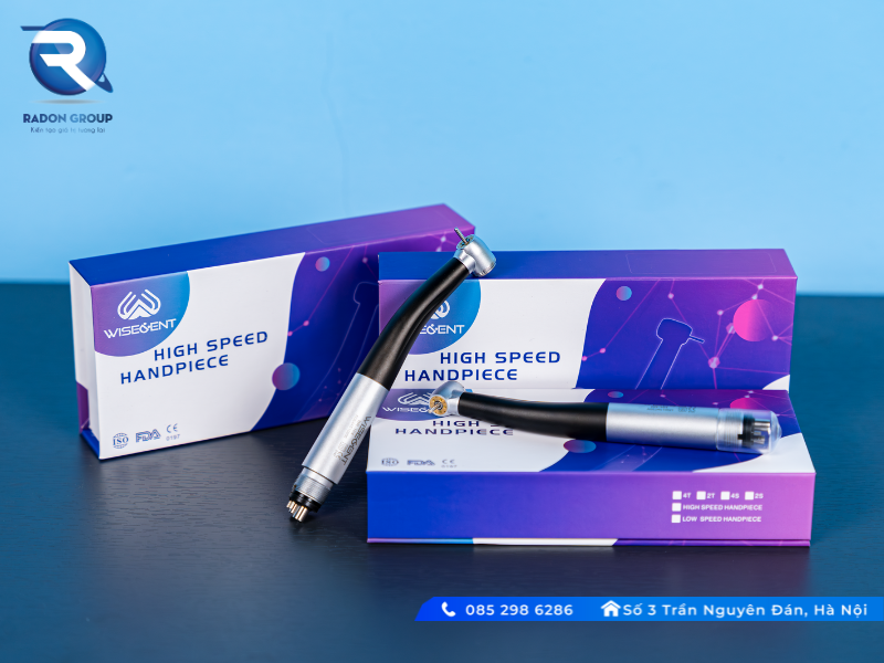 TAY KHOAN NHANH WISEDENT (4 TIA NƯỚC, ĐÈN LED) - Radongroup